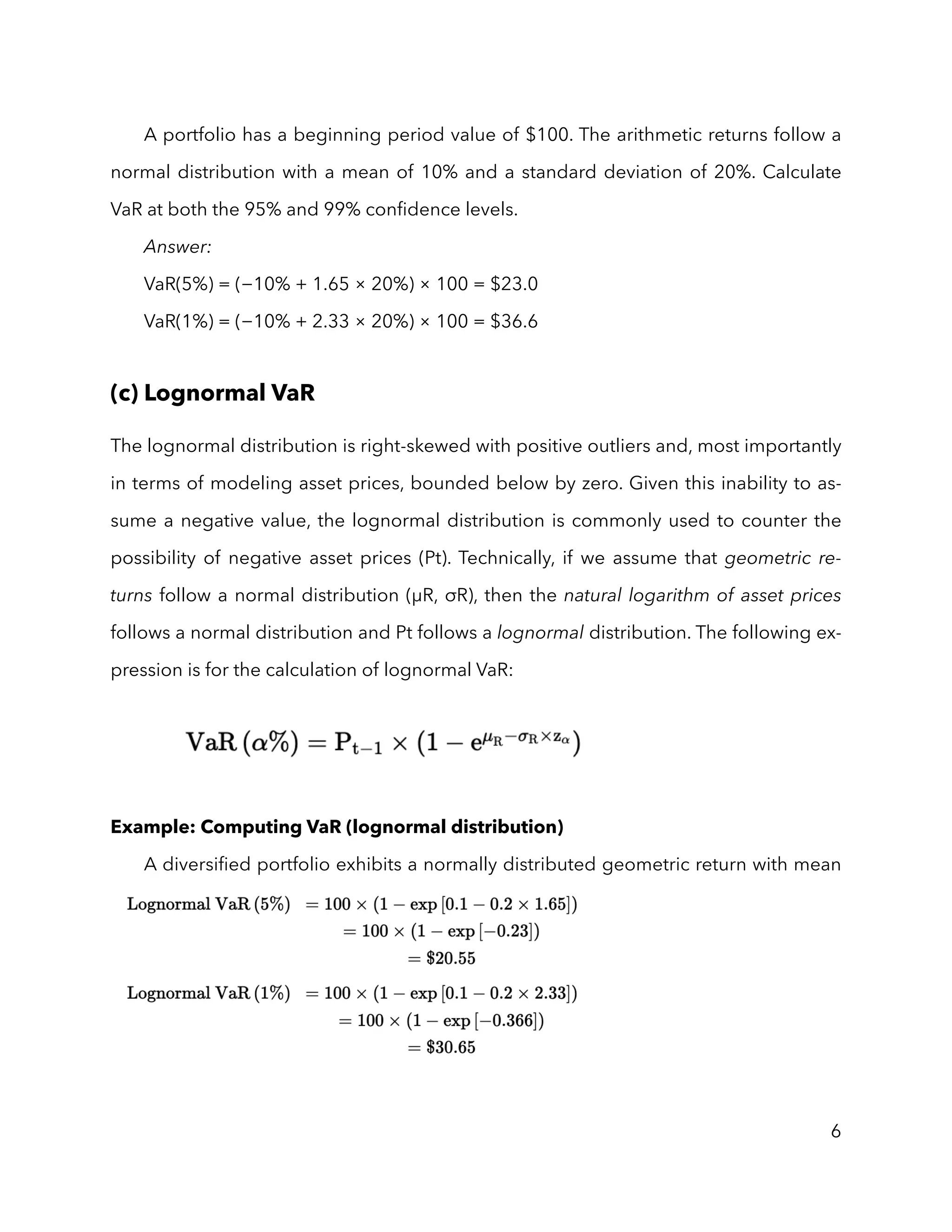 Parametric vs Non-Parametric VaR.pdf