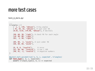 Parametrized testing, v2 | PPT
