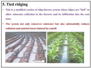 Development of cropping system for watershed areas | PPTX