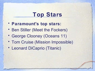 Paramount by pepe bobby and dan | PPT