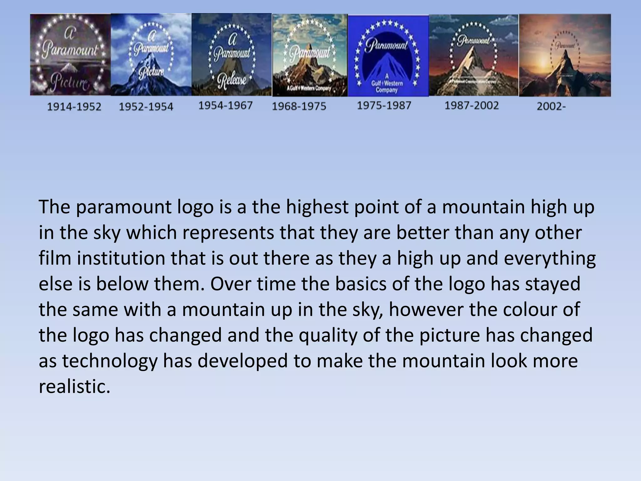 Paramount pictures | PPTX