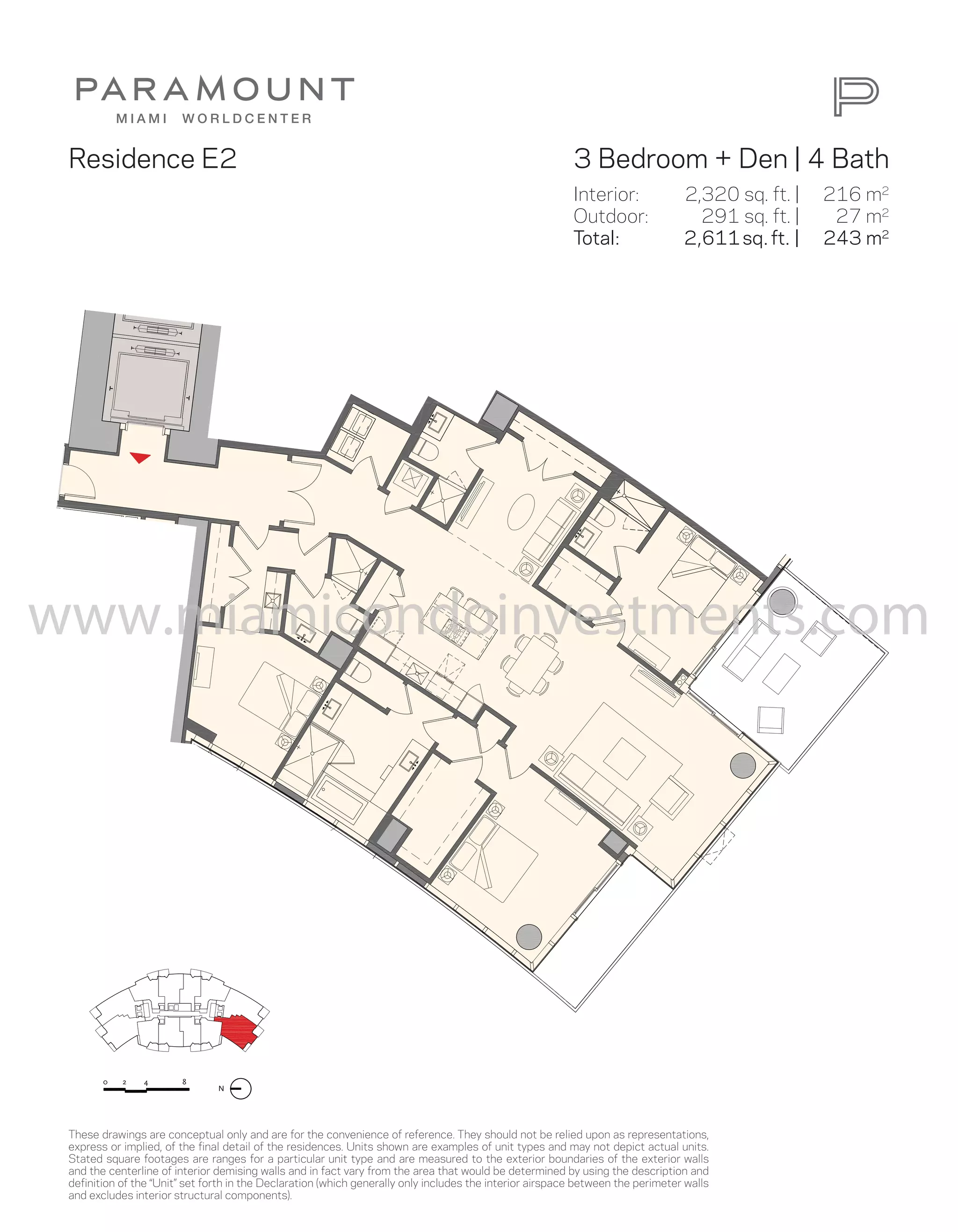 Paramount Miami Worldcenter Floor Plans | PDF