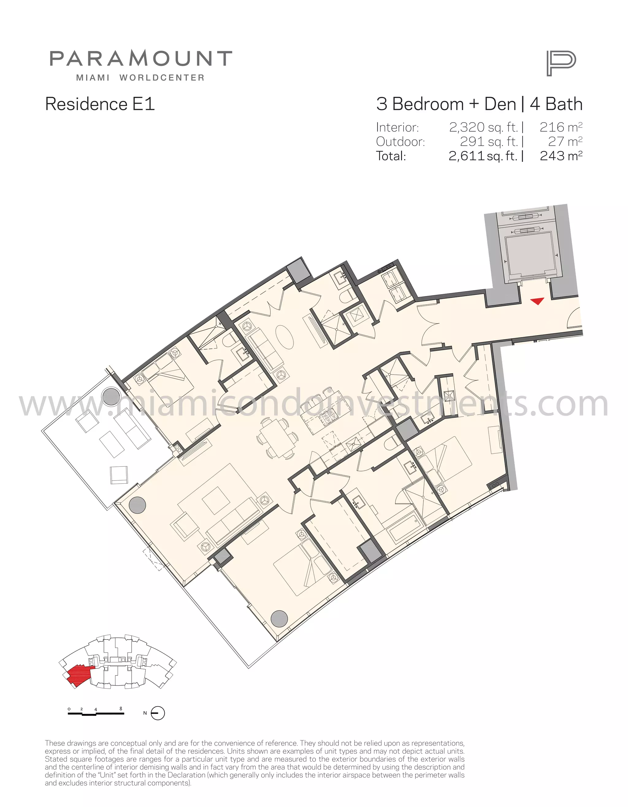 Paramount Miami Worldcenter Floor Plans | PDF