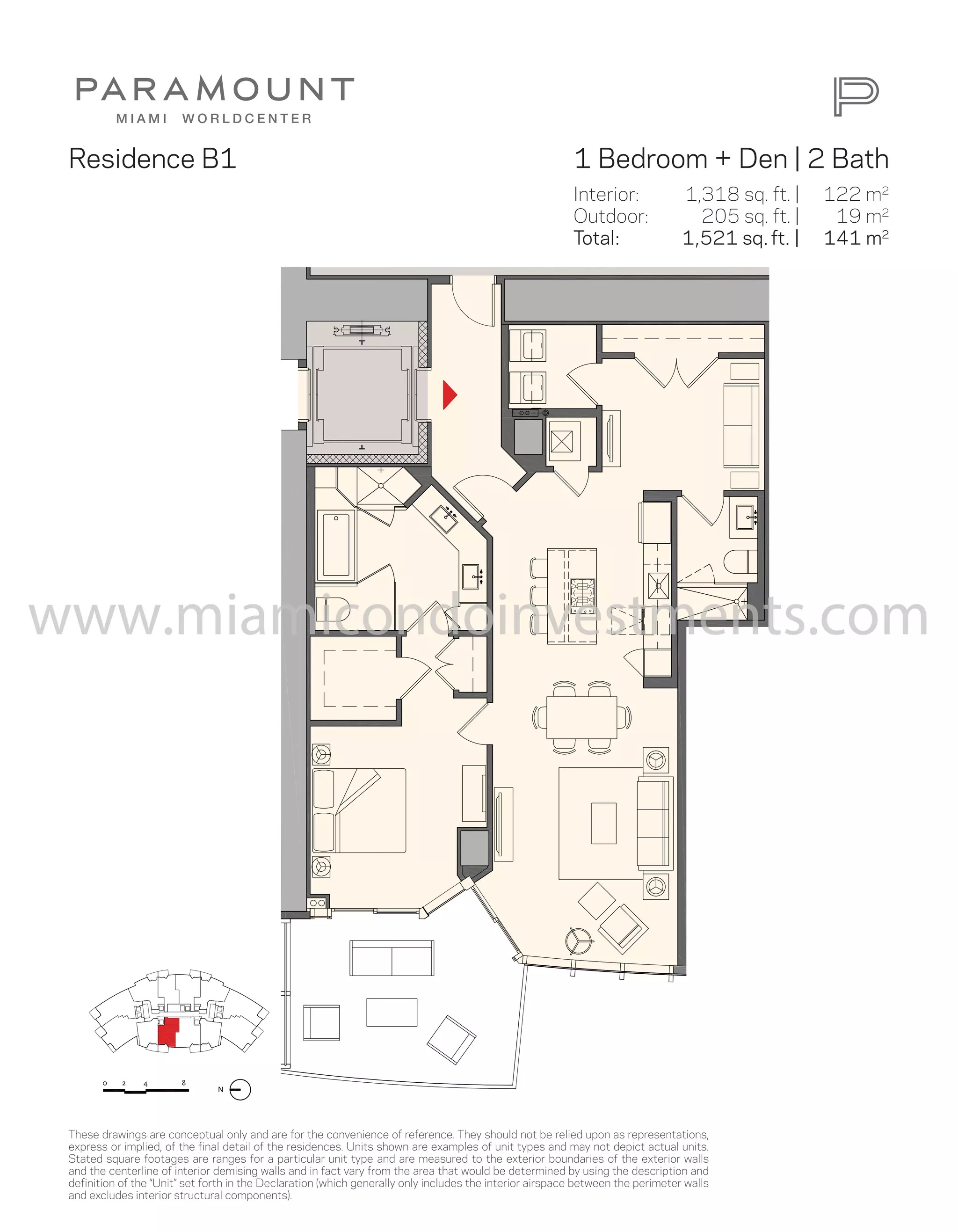 Paramount Miami Worldcenter Floor Plans | PDF