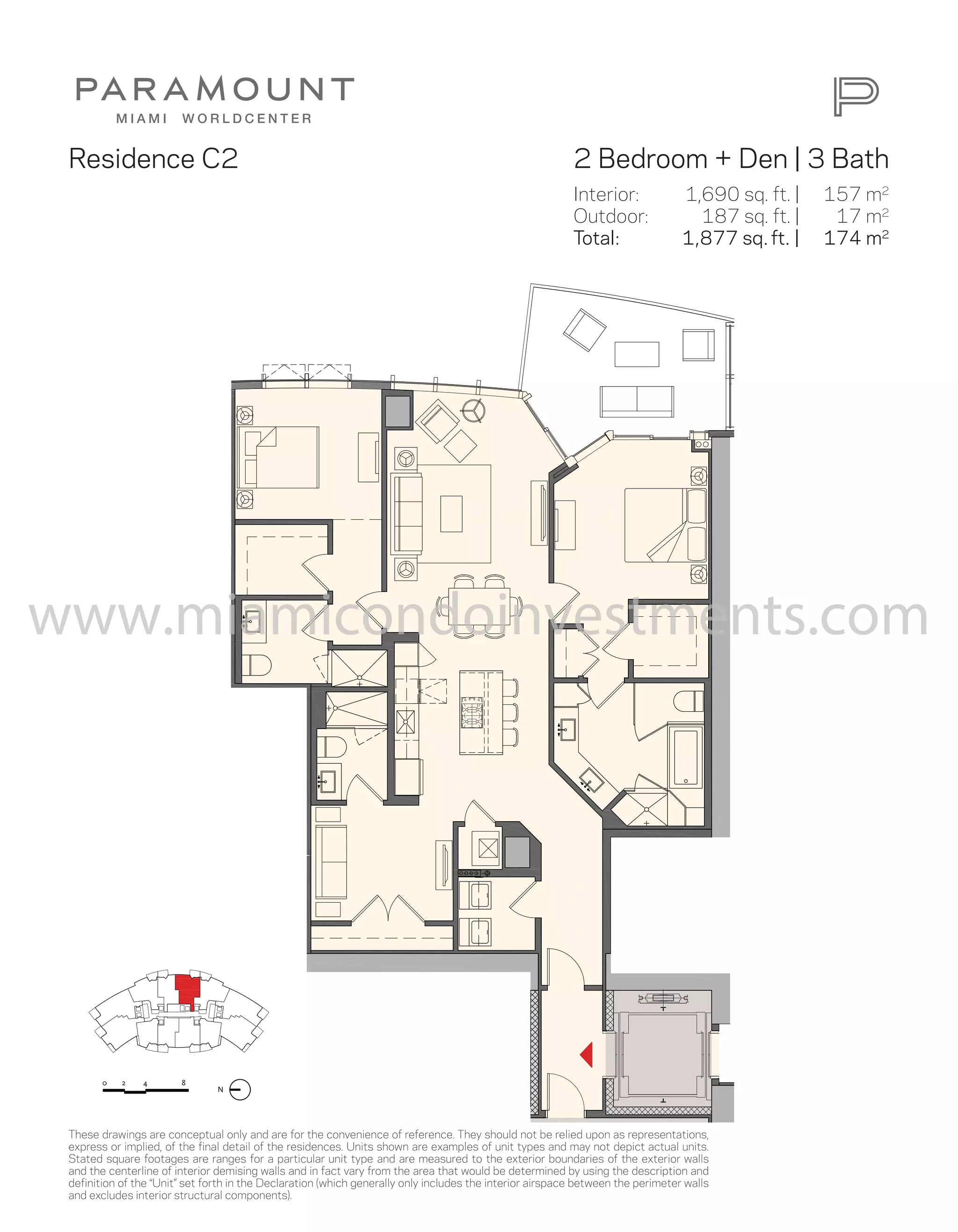Paramount Miami Worldcenter Floor Plans | PDF