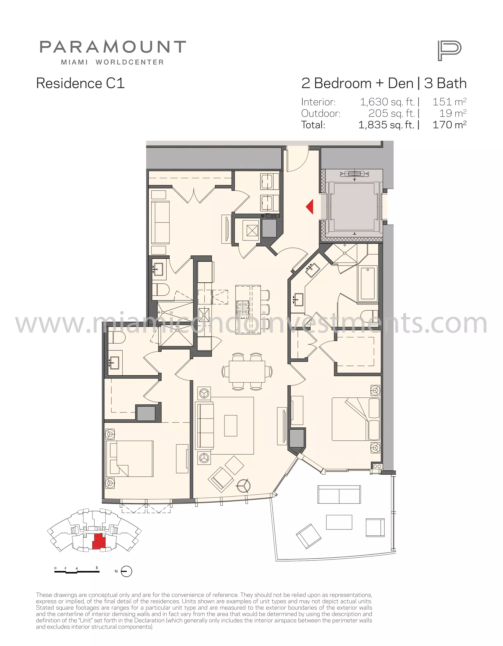 Paramount Miami Worldcenter Floor Plans | PDF