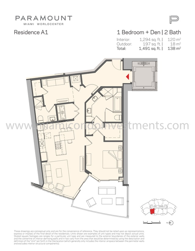 Paramount Miami Worldcenter Floor Plans | PDF