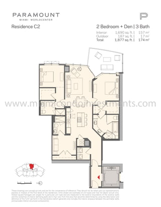 Paramount Miami Worldcenter Floor Plans | PDF
