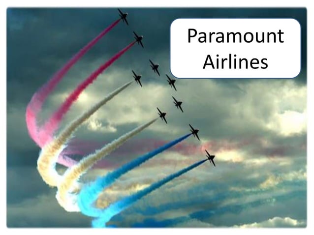 Paramount airways and its strategies | PPT