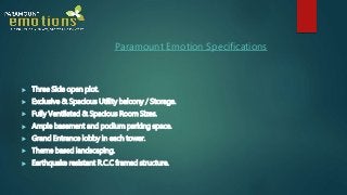 Paramount Emotion Property in Noida Extension