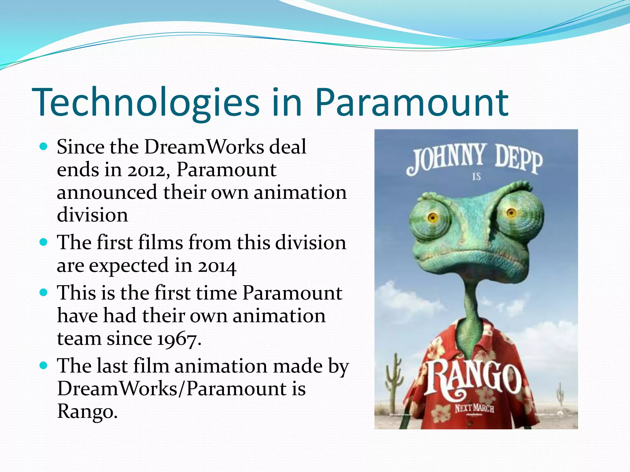 Paramount pictures | PPTX
