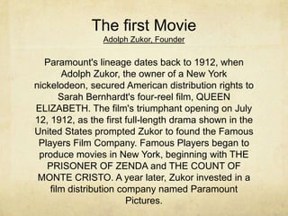 Paramount pictures | PPT