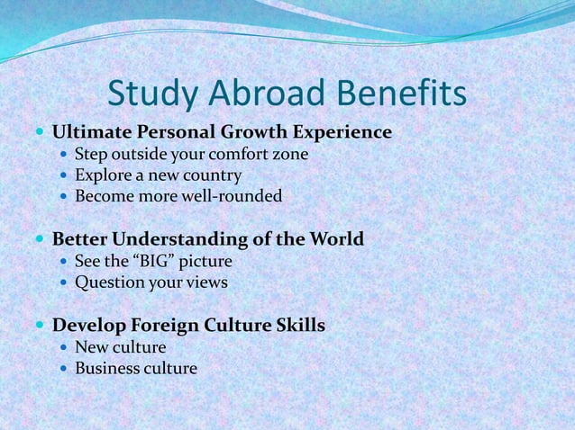 Paramount Study Abroad | PPT