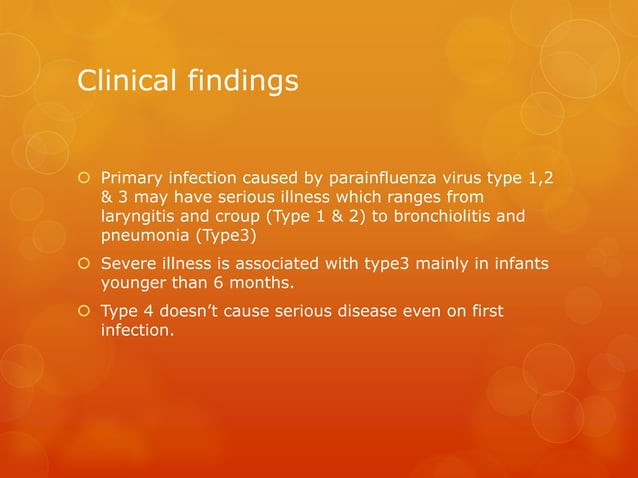 Paramyxo virus Classification Symptoms and Lab diagnosis | PPTX ...