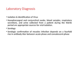 paramyxovirus classification, examples and the infections.pptx