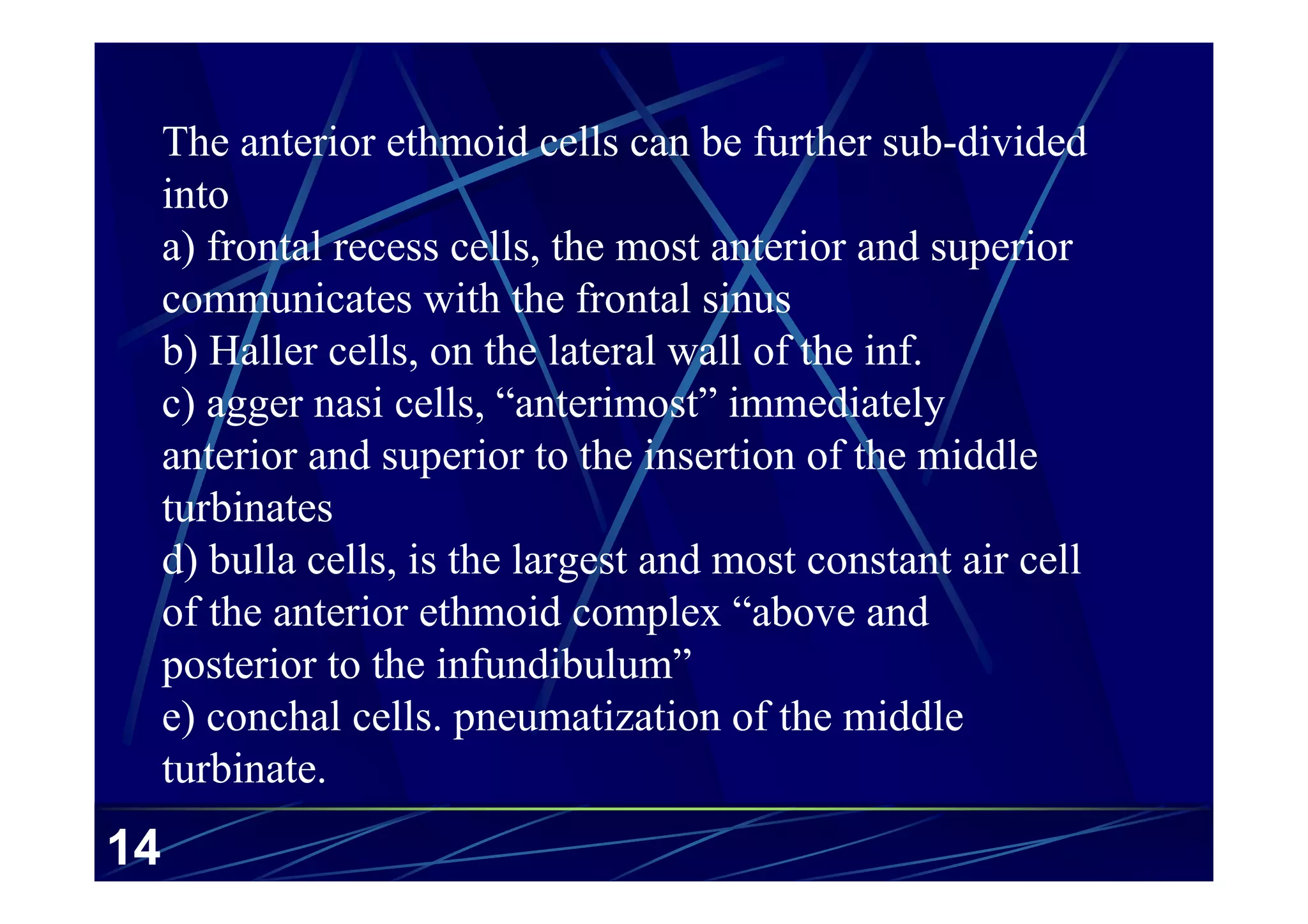 CT anatomy of the paranasal sinuses | PDF