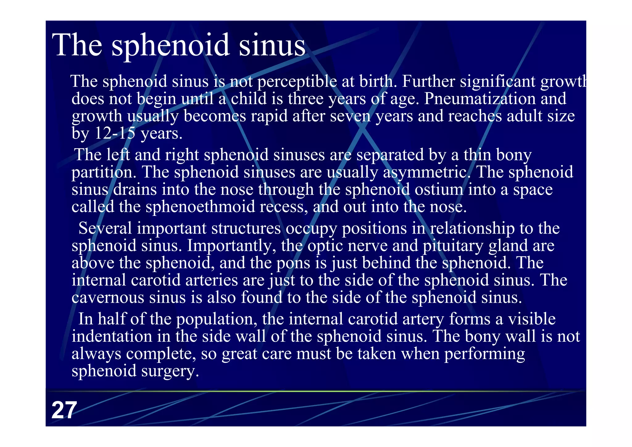 CT anatomy of the paranasal sinuses | PDF