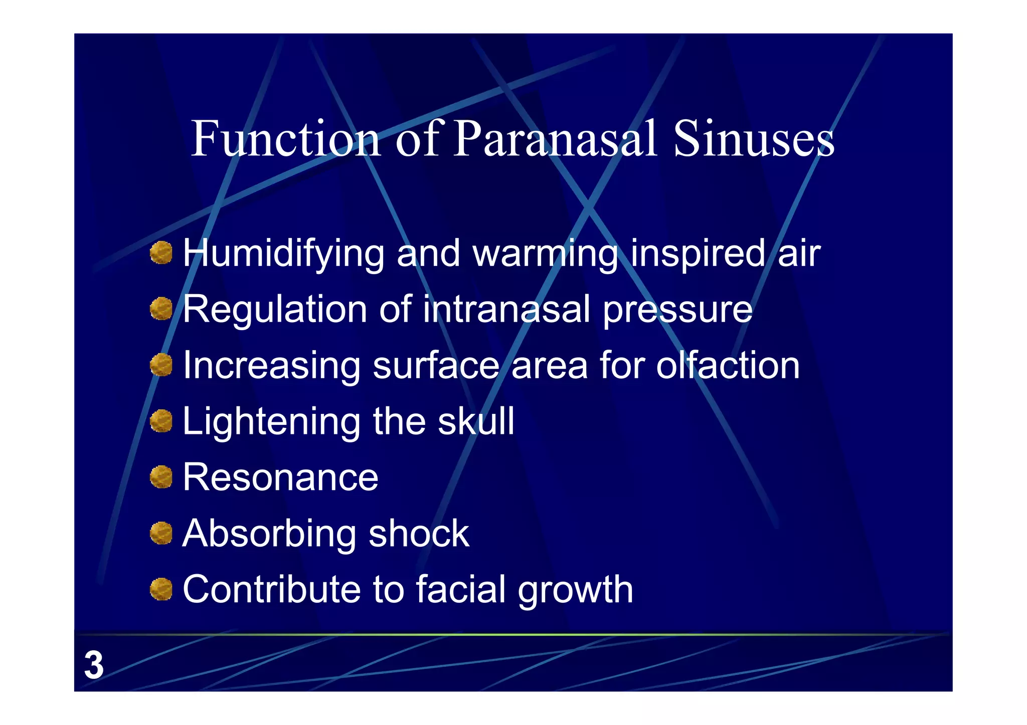 CT anatomy of the paranasal sinuses | PDF