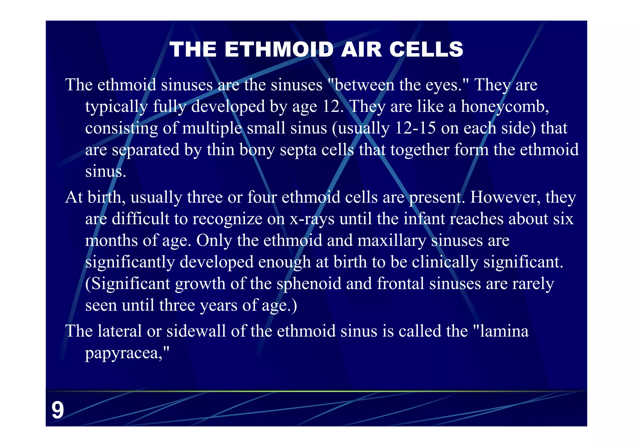 CT anatomy of the paranasal sinuses | PDF