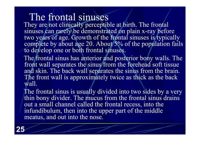 CT anatomy of the paranasal sinuses | PDF
