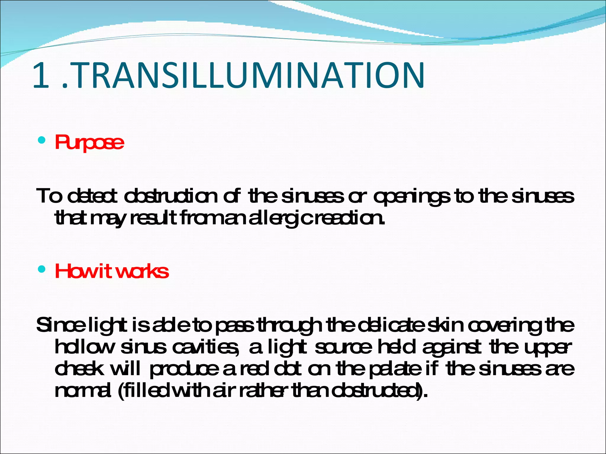 Paranasal Sinuses | PPT