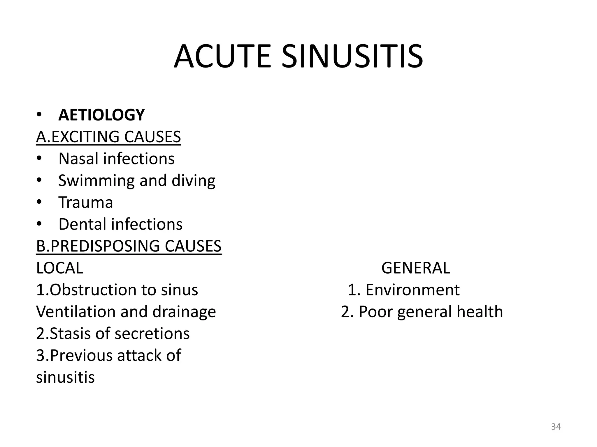 Paranasal air sinus | PPTX