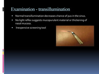 Paranasalsinuses | PDF