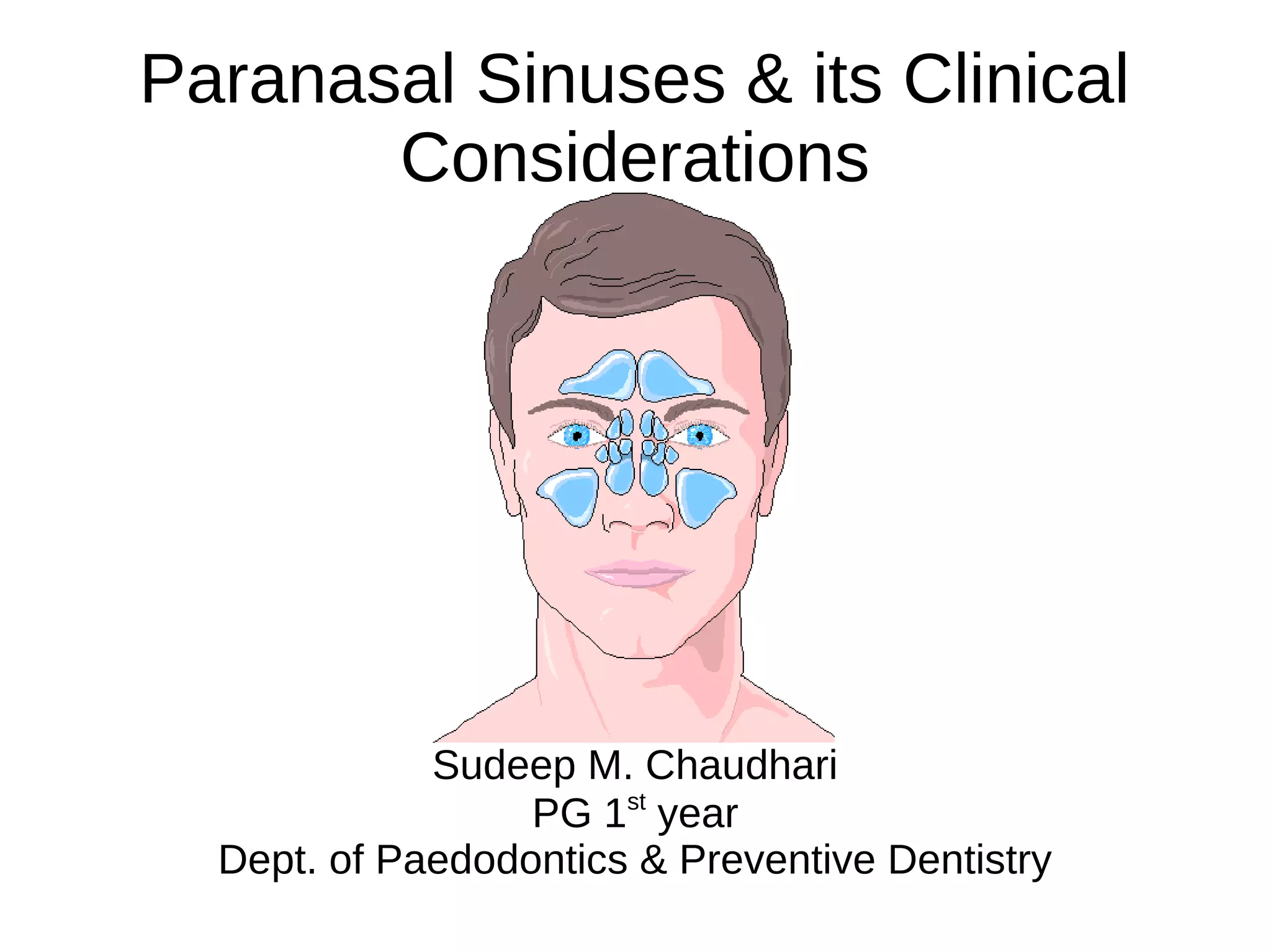 Paranasal sinuses | ODP