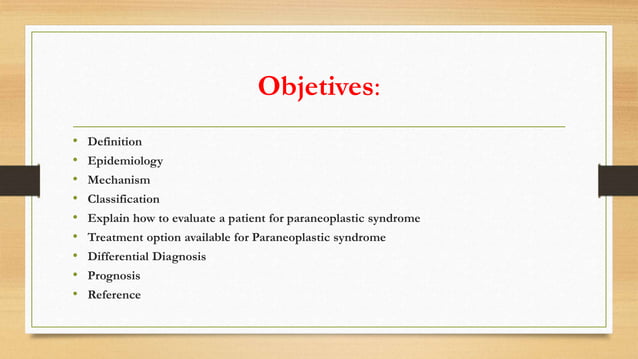 Paraneoplastic Syndrome.pptx