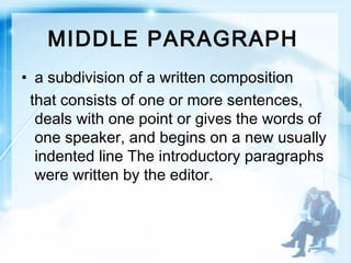 Paragraph | PPT