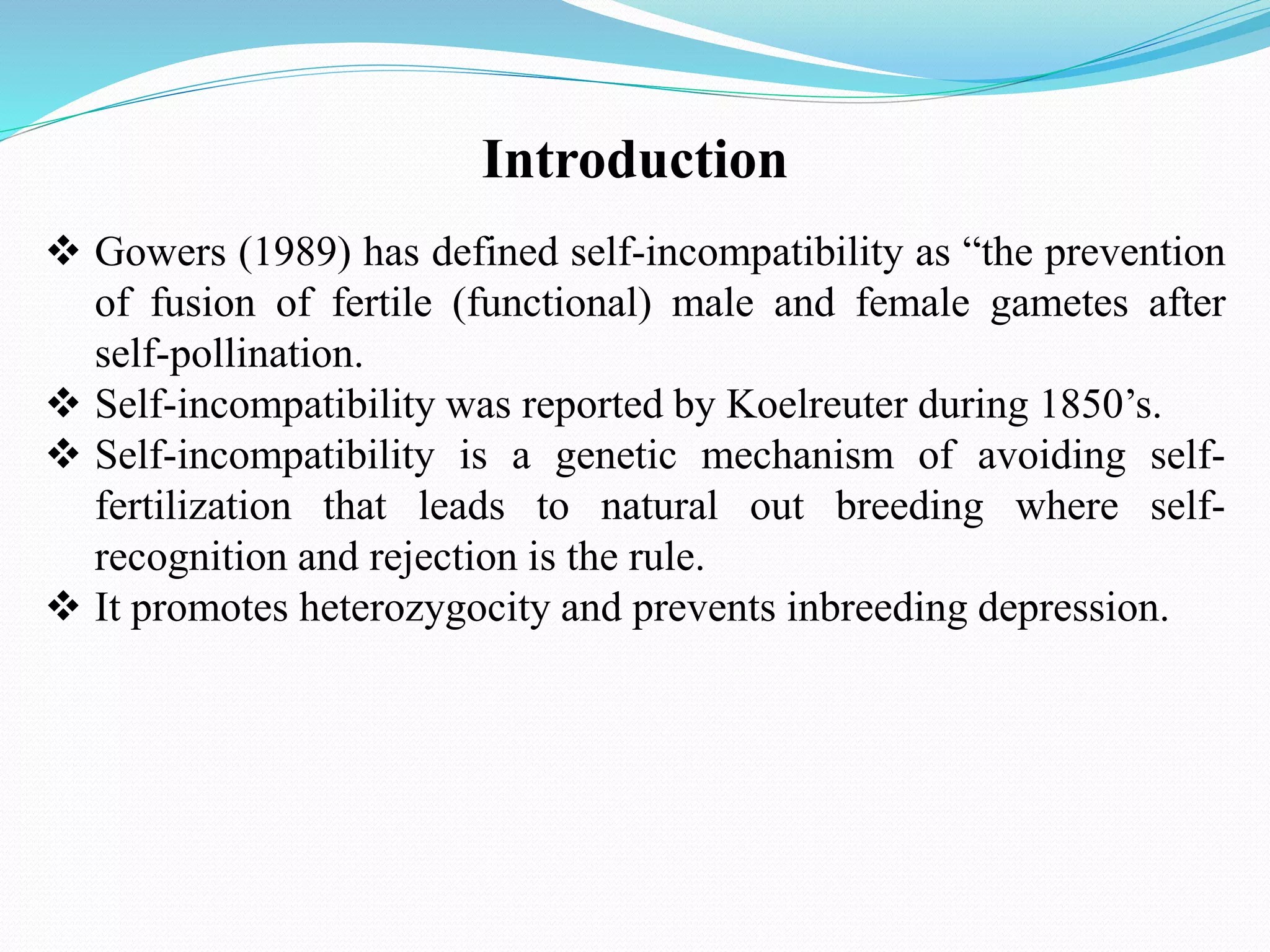 Self incompatibility in hybrid seed production | PPTX
