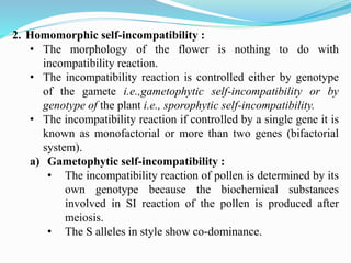 Self incompatibility in hybrid seed production | PPTX