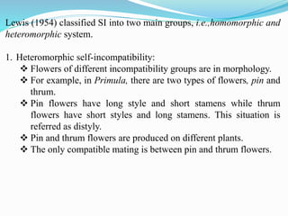 Self incompatibility in hybrid seed production | PPTX