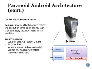 Paranoid android versatile protection for smartphone | PPTX | Operating ...