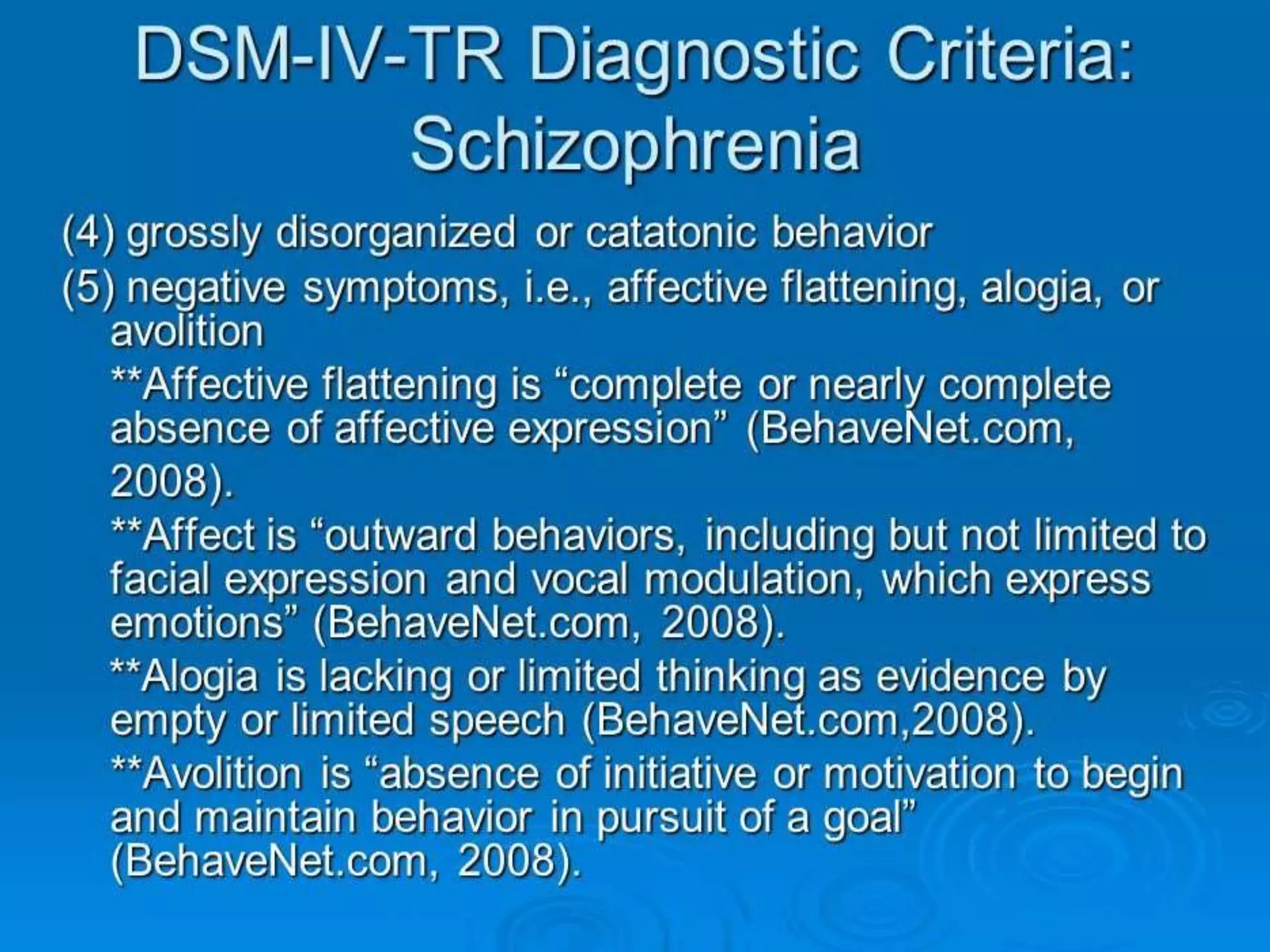 Paranoid schizophrenia | PPTX