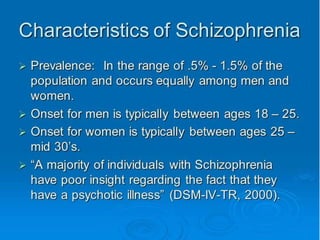 Paranoid schizophrenia | PPTX