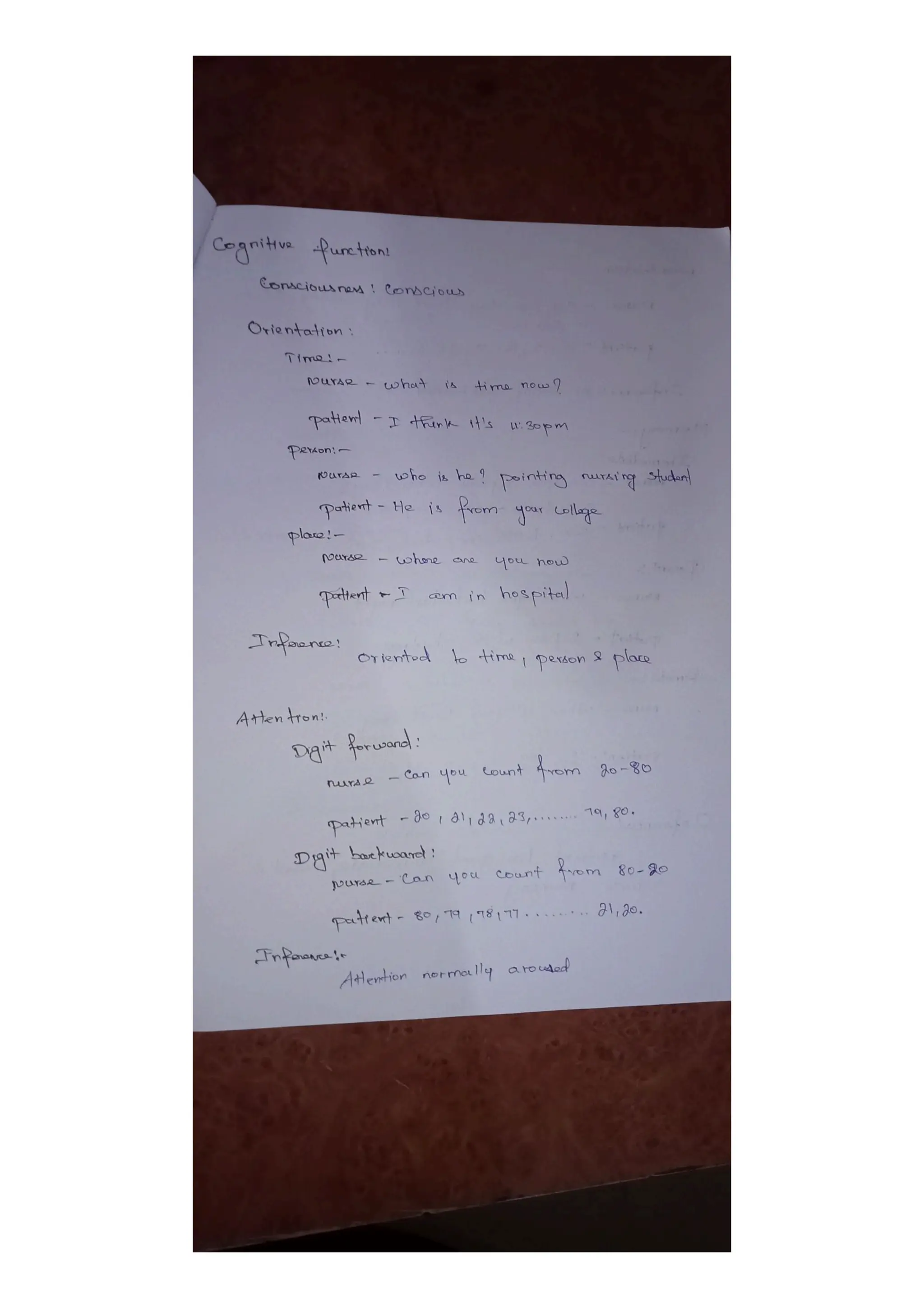 PARANOID SCHIZOPHRENIA Mental Status Examination.pdf | Mental Health ...