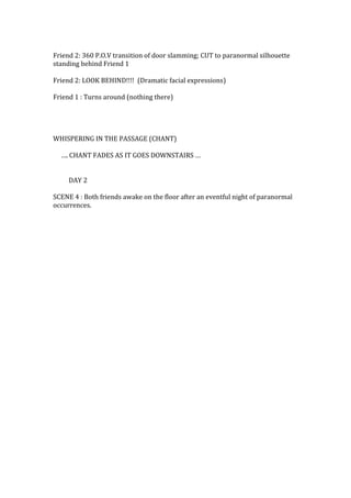 Paranormal horror Overview | PDF