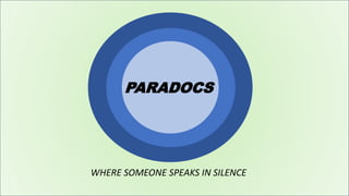 PARANORMAL app know as paradocs paranorm | PPT