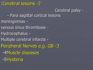 Paraparesis | PPT
