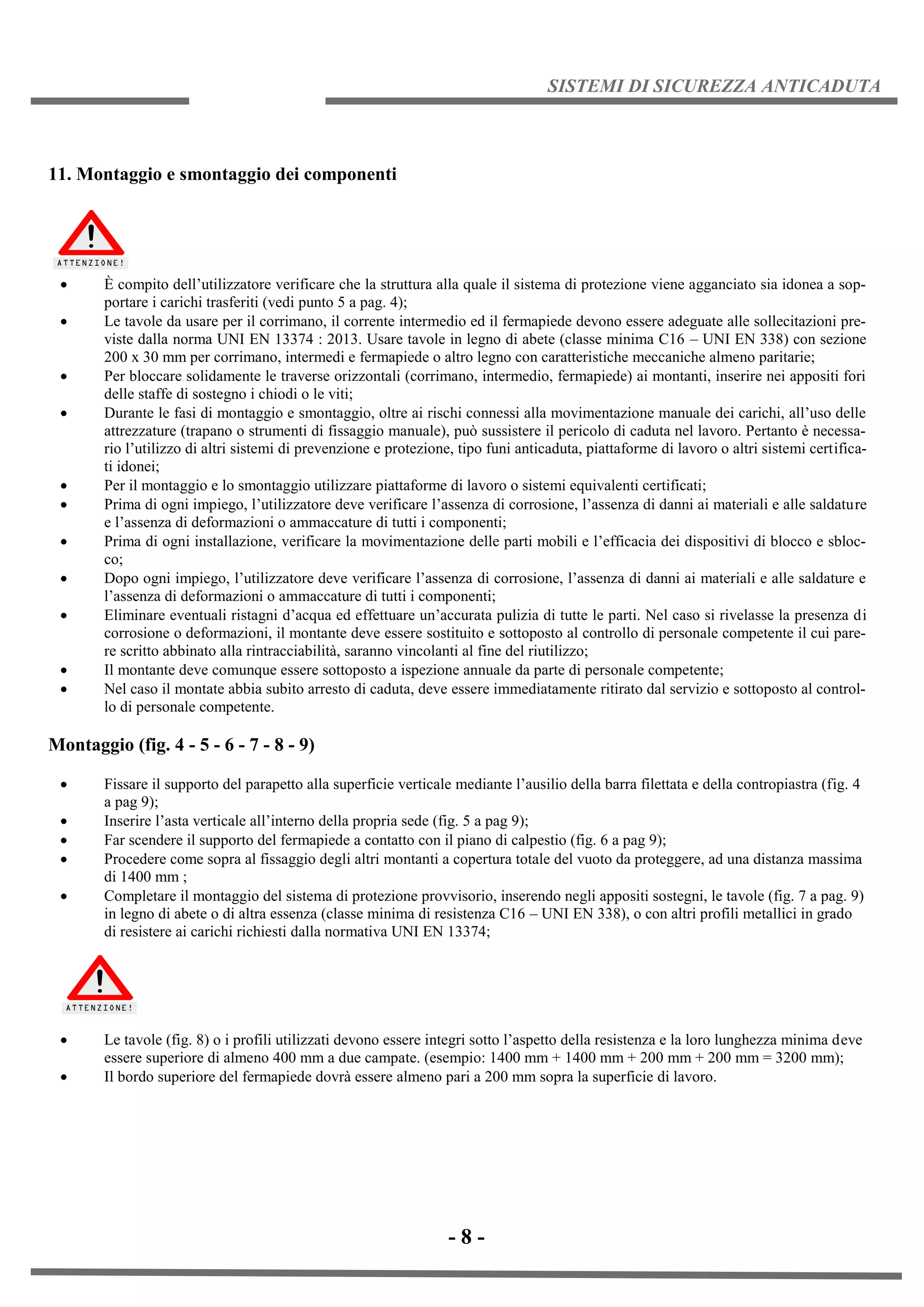 Parapetto anticaduta mh18_maxi | PDF