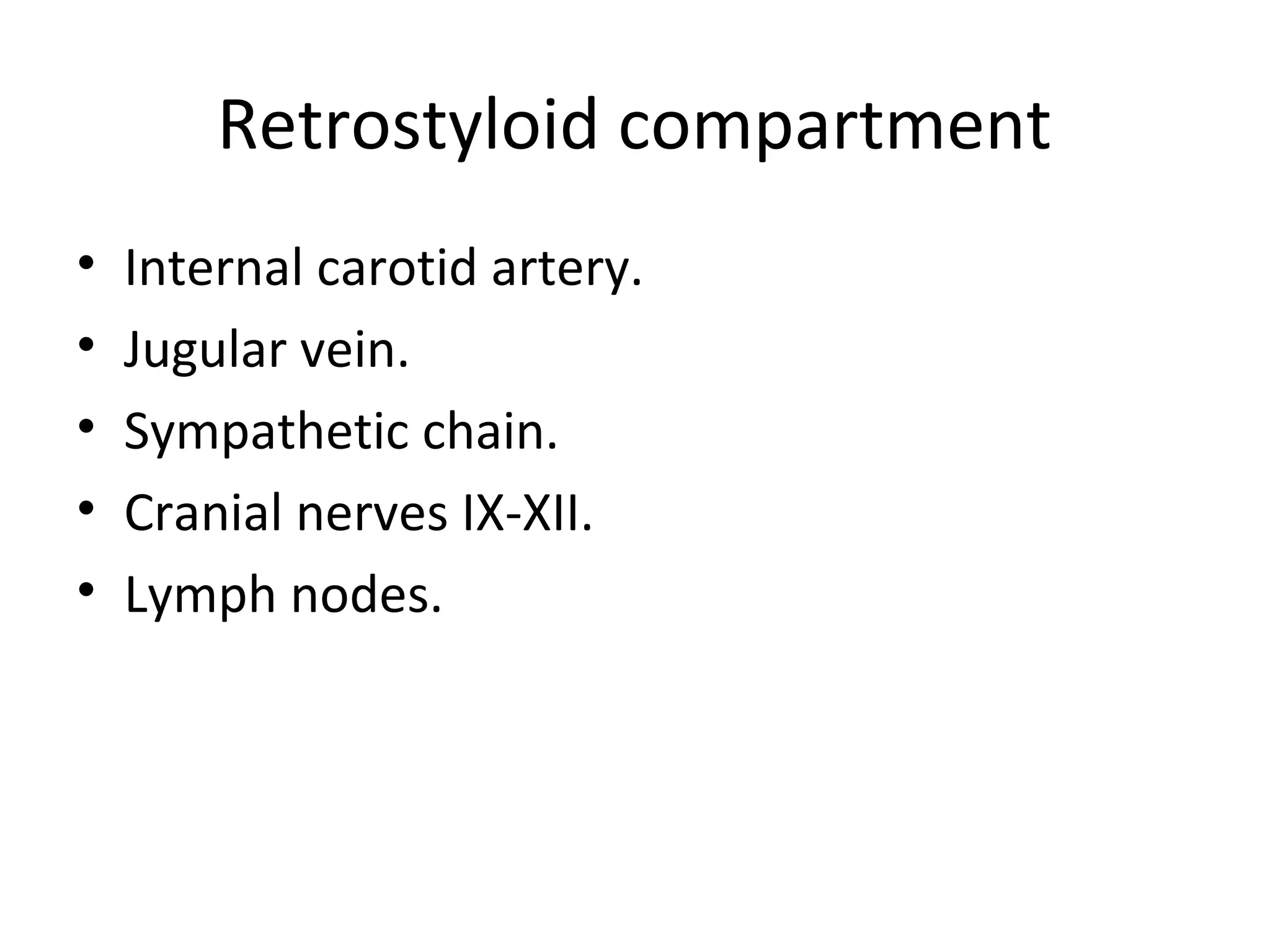 Parapharyngeal space tumours | PPT