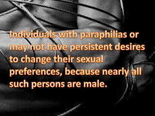 Paraphilia | PPTX
