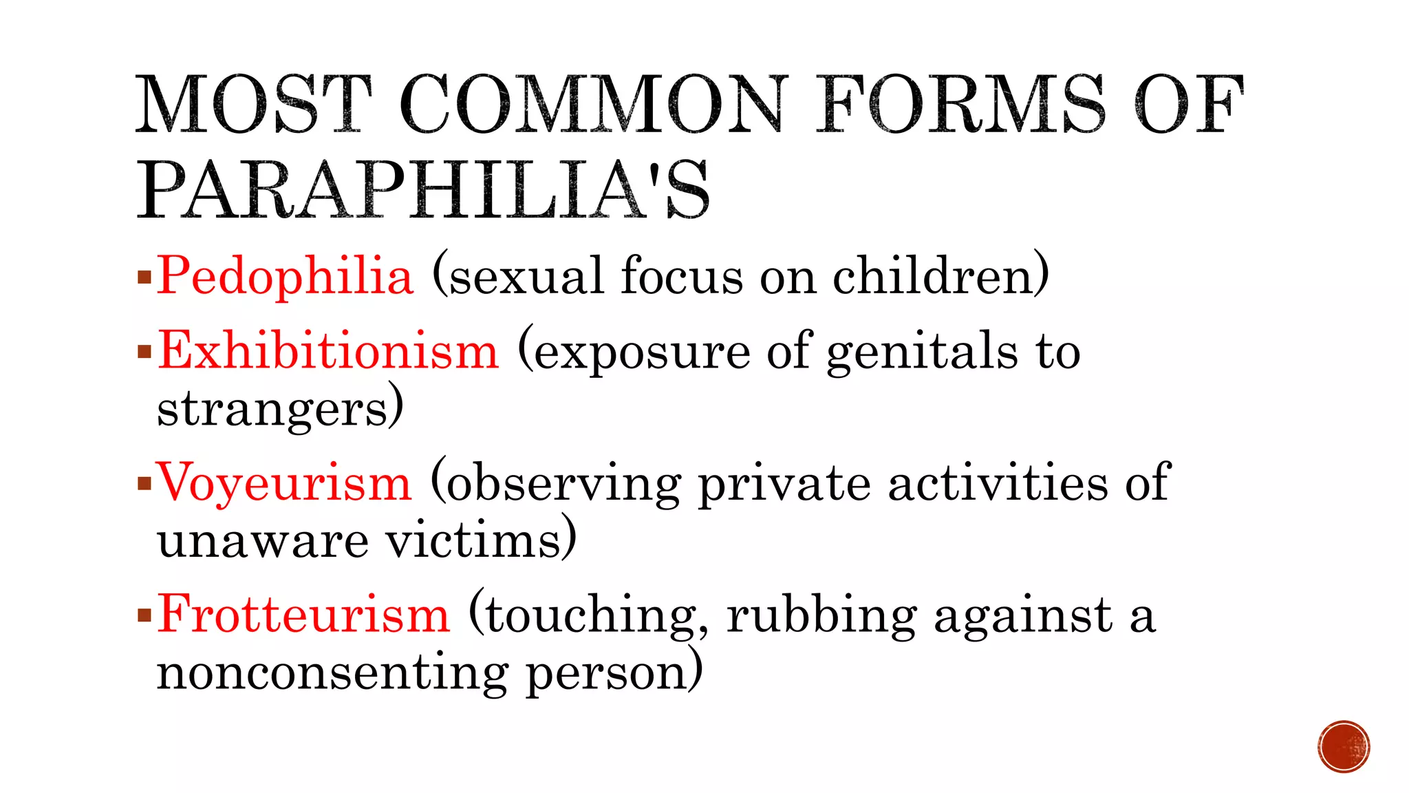 Paraphilia [autosaved] | PPTX