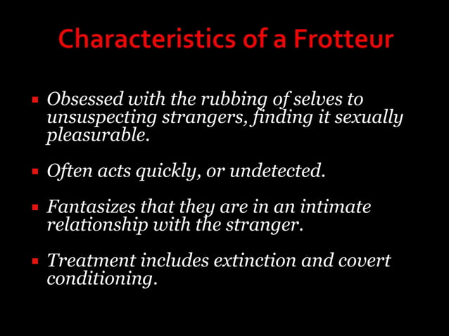 Paraphilias | PPTX | Sexual Conditions | Sexual Health