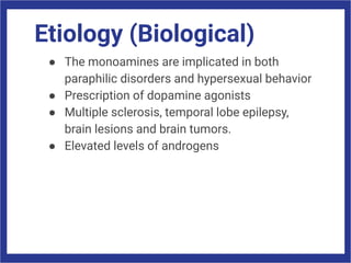 Paraphilias | PDF