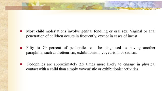 Paraphilic disorder | PPTX