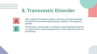 Paraphilic Disorder in clinical psychology | PPTX