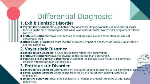 Paraphilic Disorder in clinical psychology | PPTX