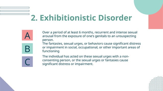 Paraphilic Disorder in clinical psychology | PPTX